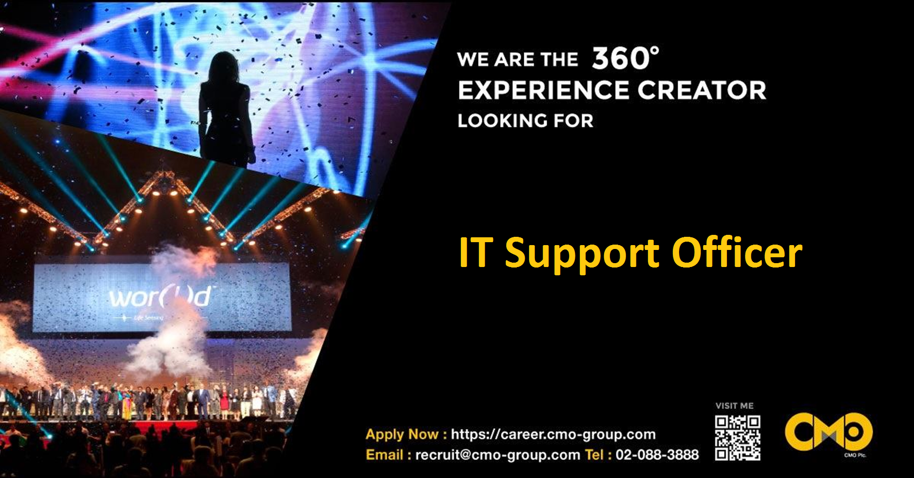 IT Support Officer – Play with us in our creative space for your own ...